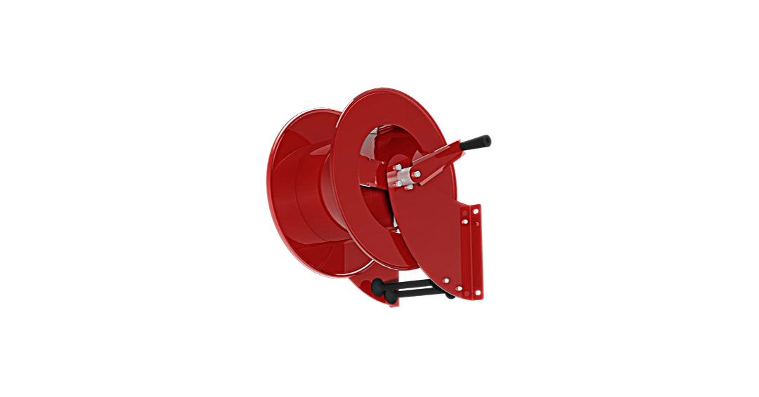 Flexbimec steel manually operated hose reel (9254)