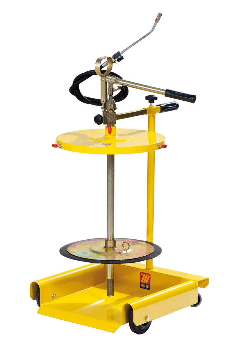 MecLube manual grease pump, 50-60kg, cpl, mobile