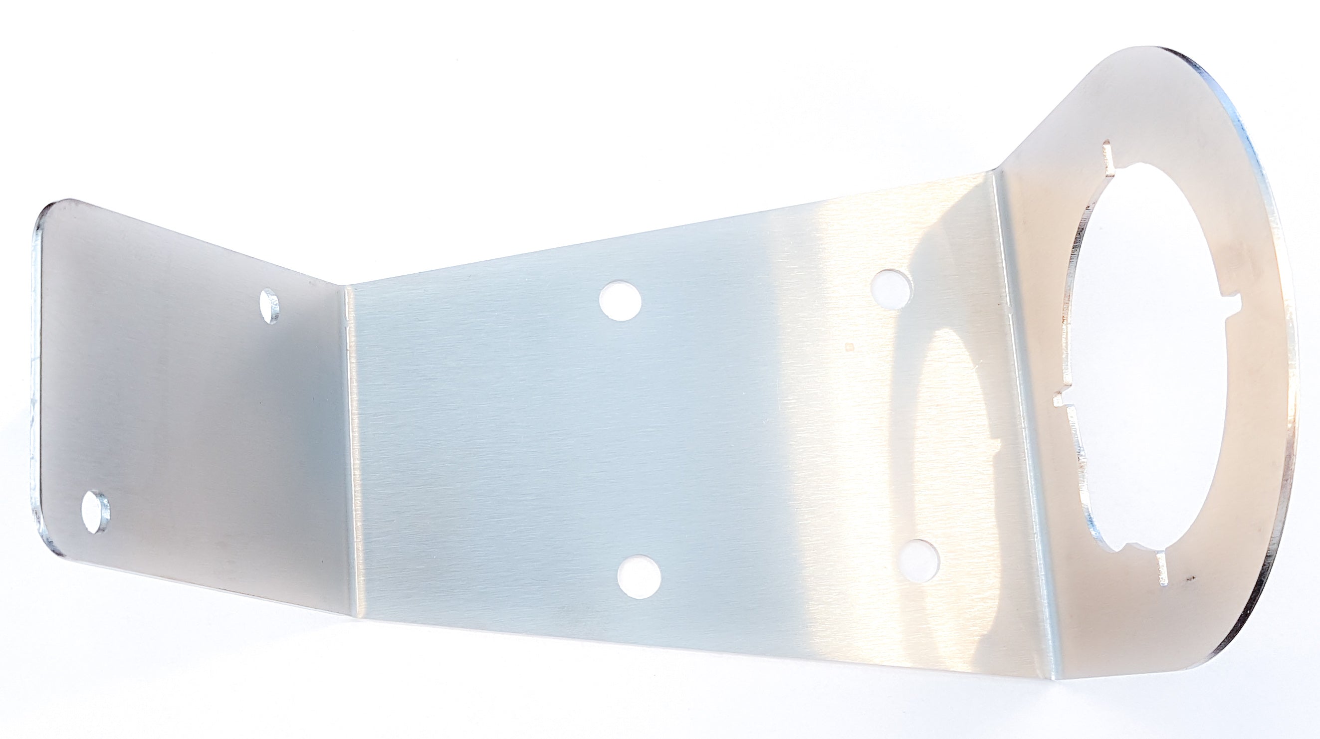 Stainless steel mounting plate Ultimate 125 + space for distributor